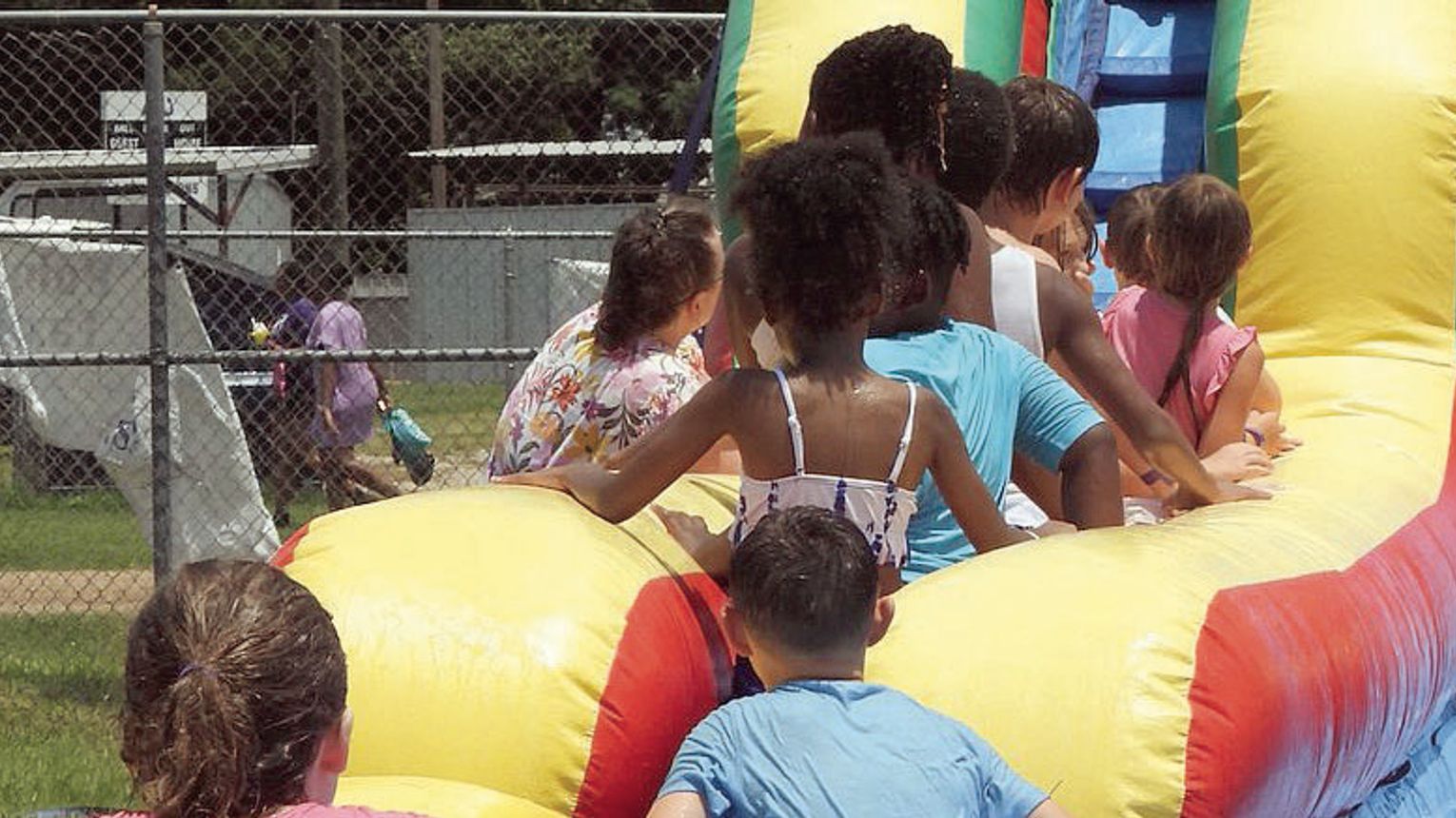 Fun in the sun in Mangham