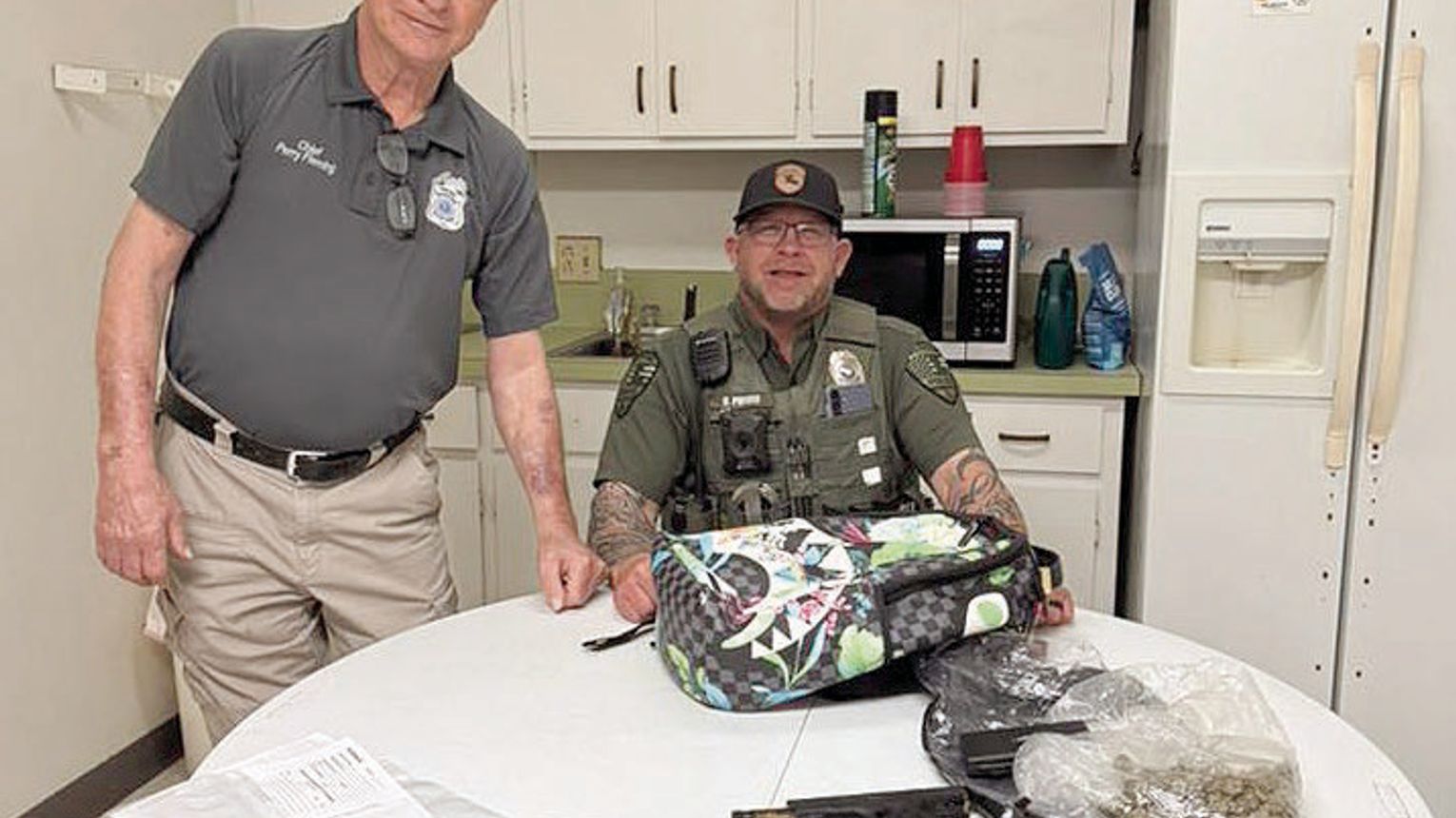 Mangham police make drug arrest