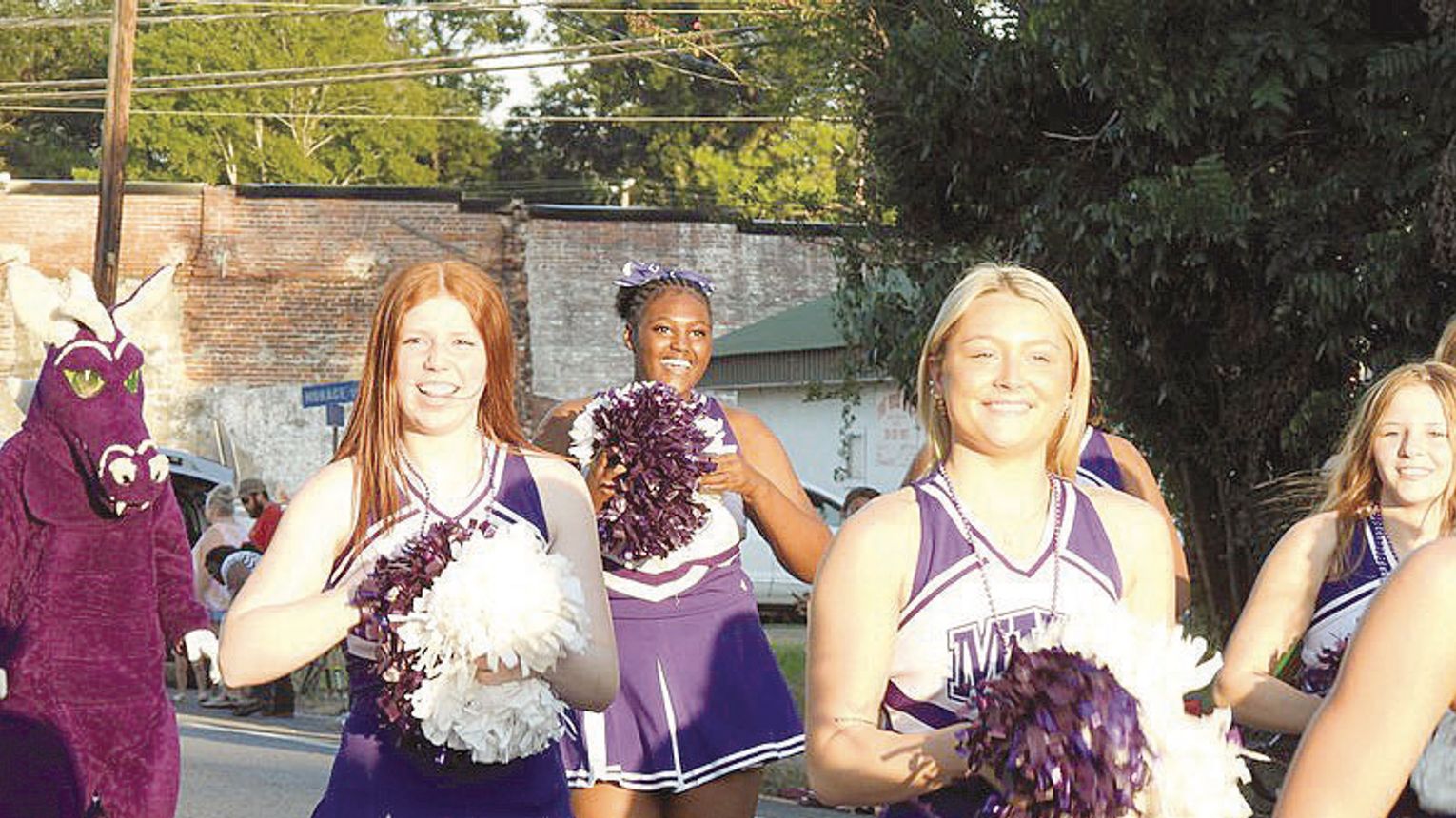 The Mangham High School Homecoming Parade
